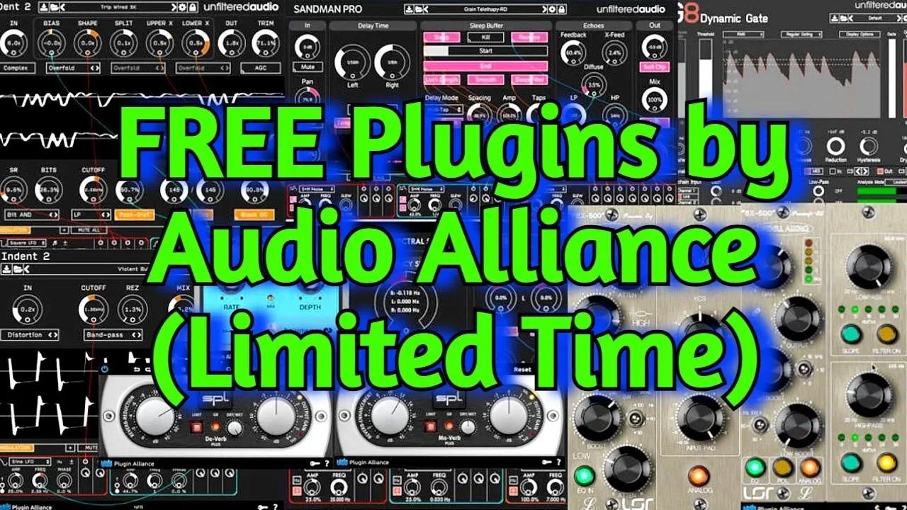 100% FREE VST Plugins by Plugin Alliance (Limited Time) For Guitar FX ...