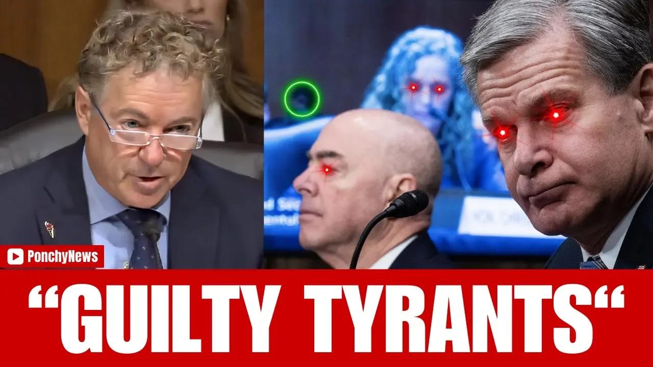 How Deep is the FBI/DHS Surveillance? Rand Paul STUNS Mayorkas & Wray