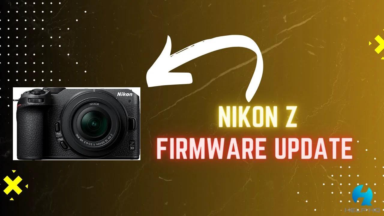 How to update the firmware on Nikon Z Cameras | macOS