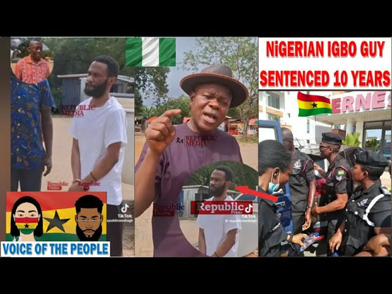 NIGERIAN IGBO GUY SENTENCED 10 WITH HARD LABOUR IN GHANA FOR .....