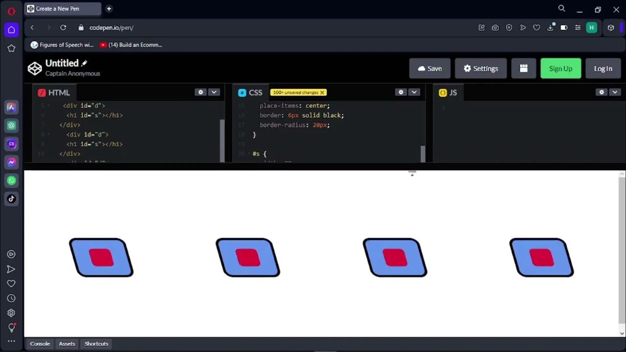 How To Create 3d Effect Using Html And Css Html And Css Tutorial 0172