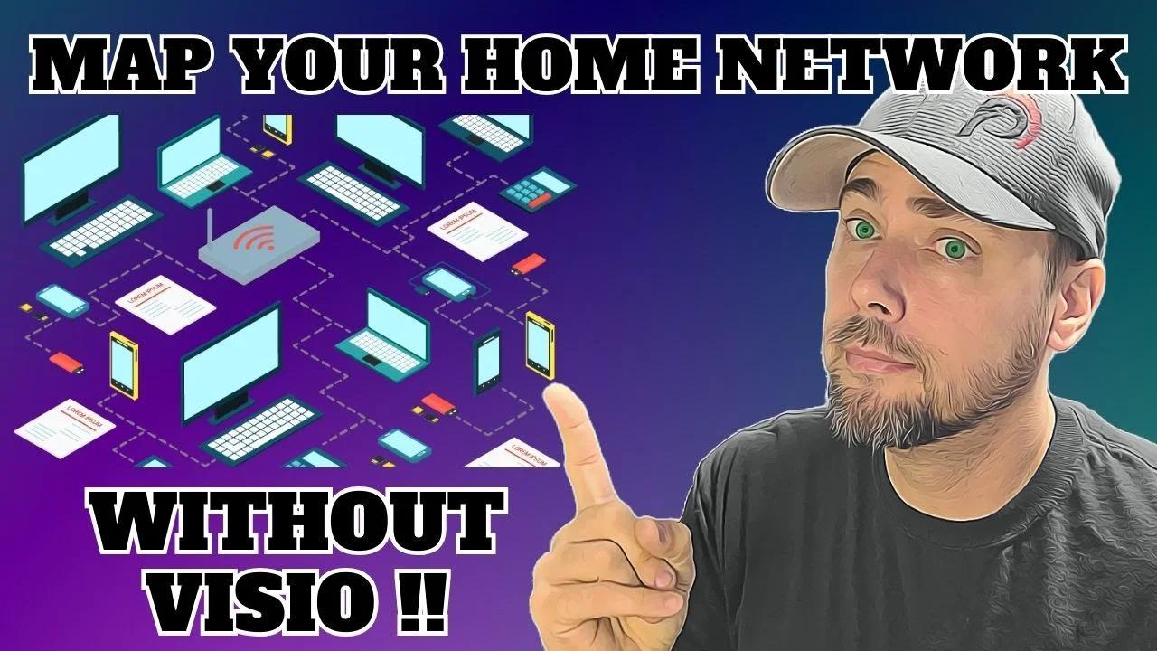 How I Map Out My Home Network | Network Topology Without Visio