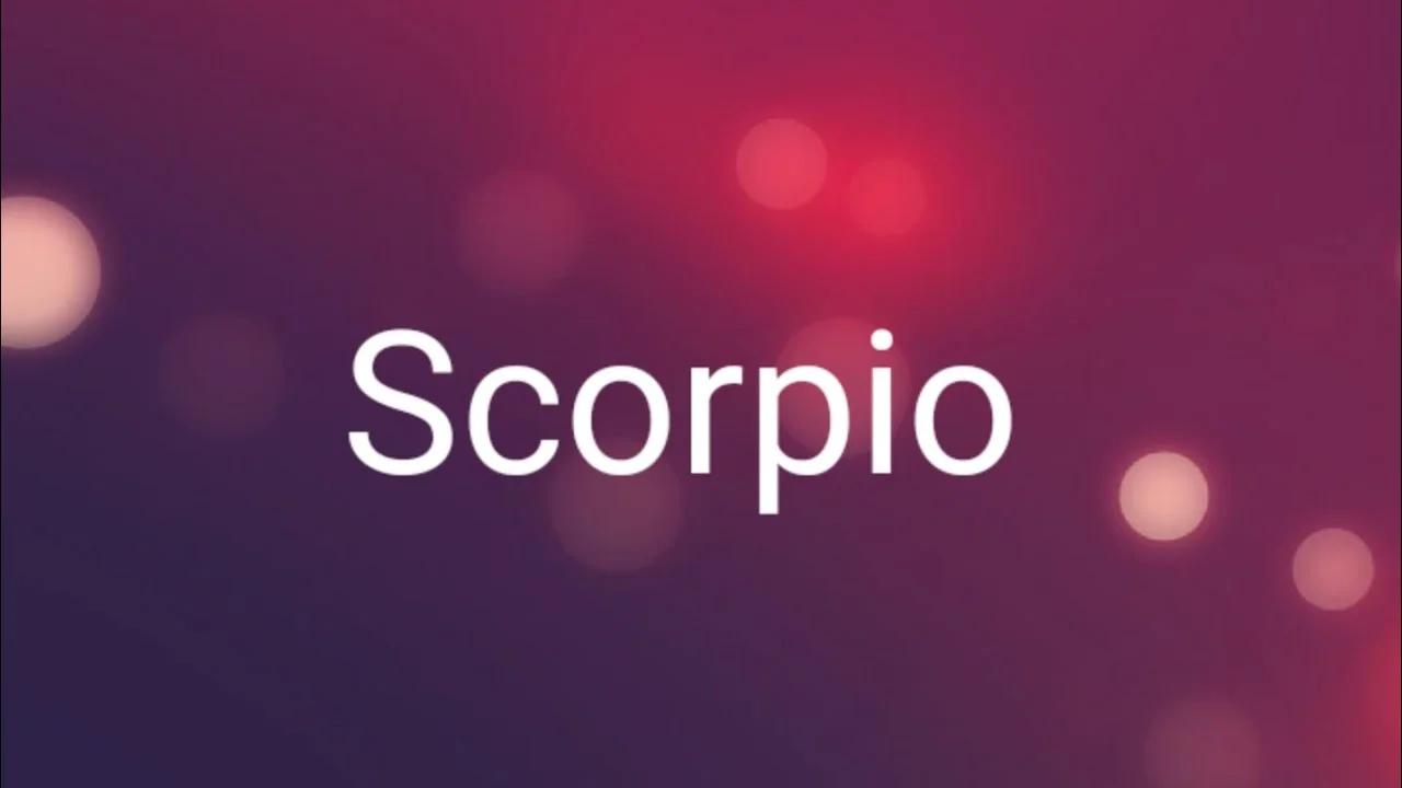 Scorpio ♏️ Medium Message from your friend