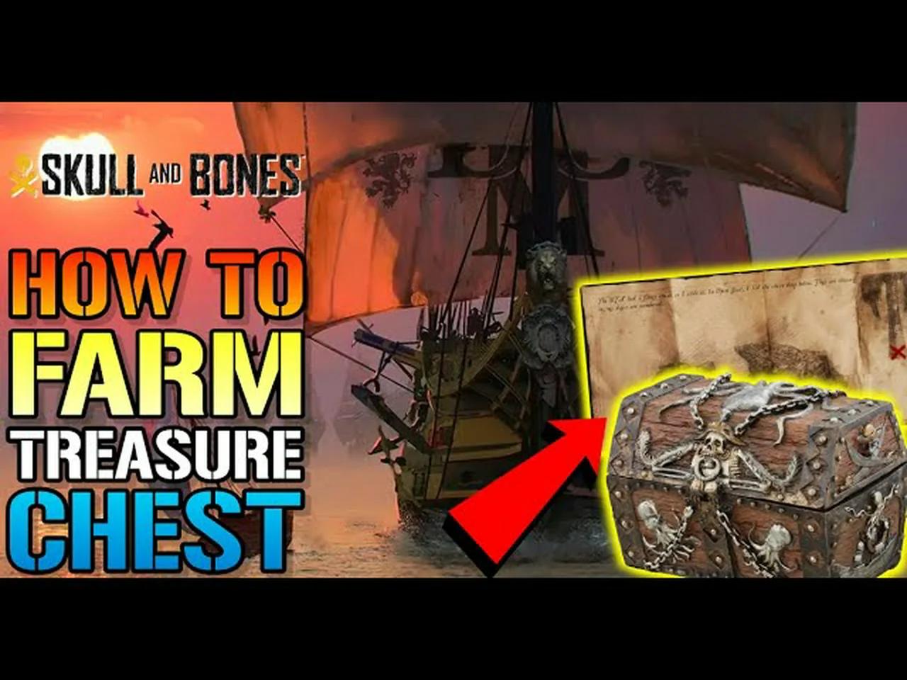 Skull & Bones: Treasure Chest Farming! How To Get The BEST Loot EARLY ...