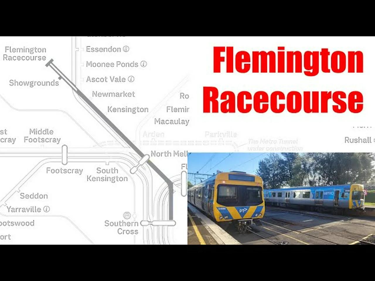 Flemington Racecourse Line | Full Journey