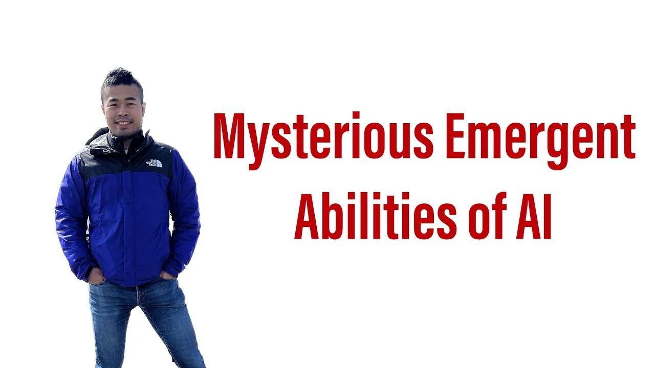 Mysterious Emergent Abilities of Large Language Models