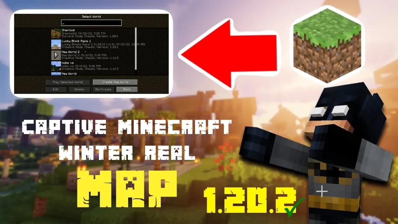 How To Download & Install Captive Minecraft - Winter Realm Map for Minecraft 1.20.4