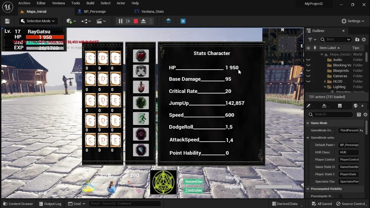 Unreal Engine 5: Cómo Crear un Árbol de Habilidades Infinito - Parte 1