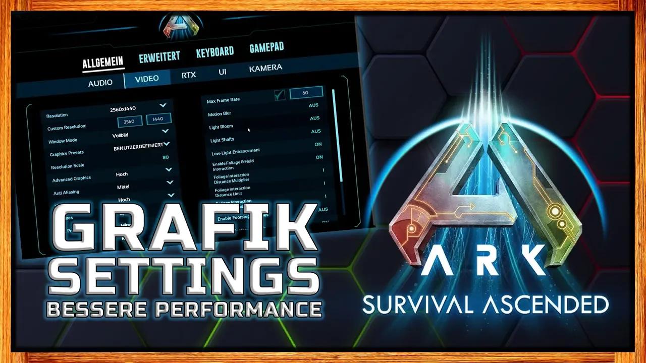 ASA Guide ★ Grafik Settings und Tipps für bessere Performance | # ...