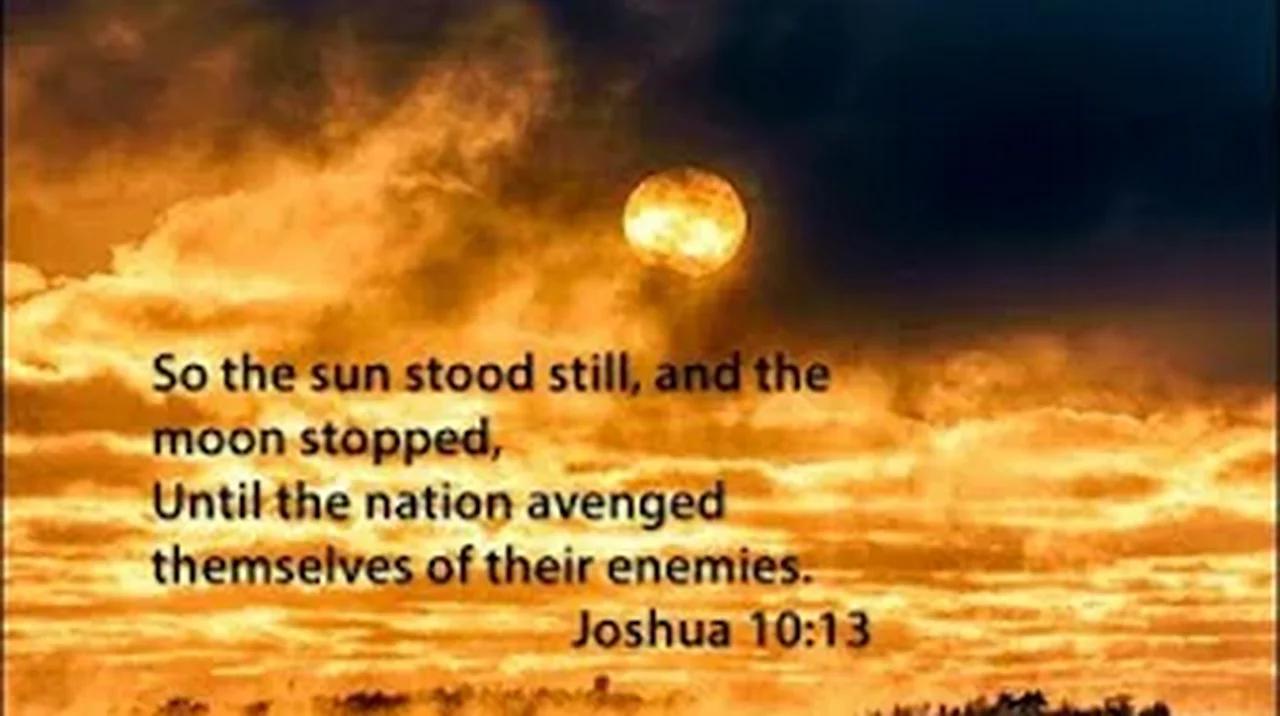 “The Day The Sun Stood Still”