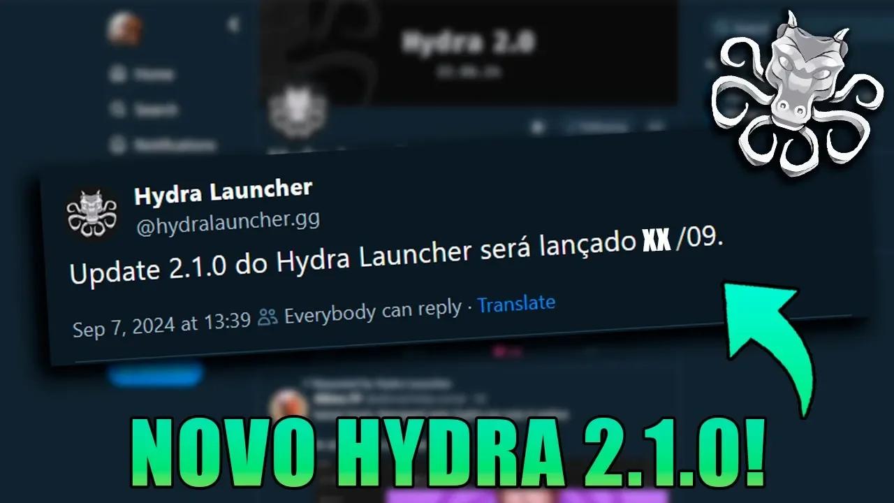 NOVA GRANDE ATUALIZAÇÃO DO HYDRA ANUNCIADA! - HYDRA 2.1.0!