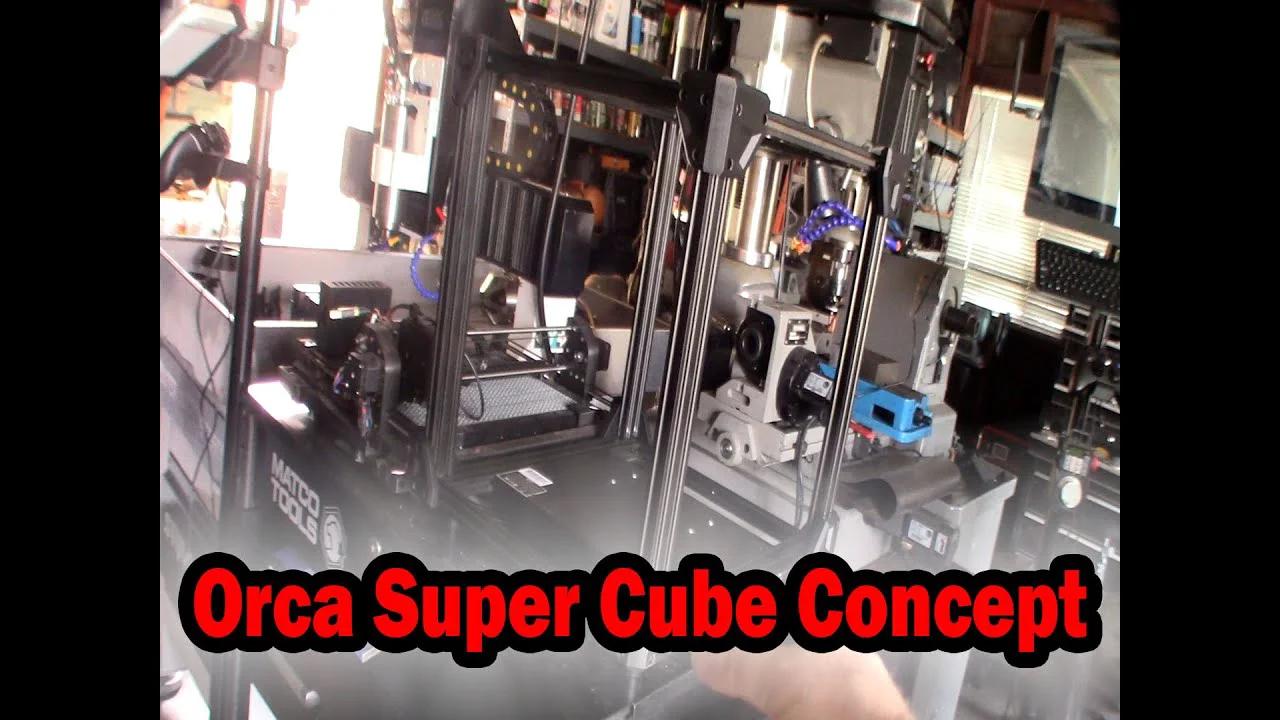 Orca Super Cube CoreXY 3D printer concept Part 1, Planning and Frame ...