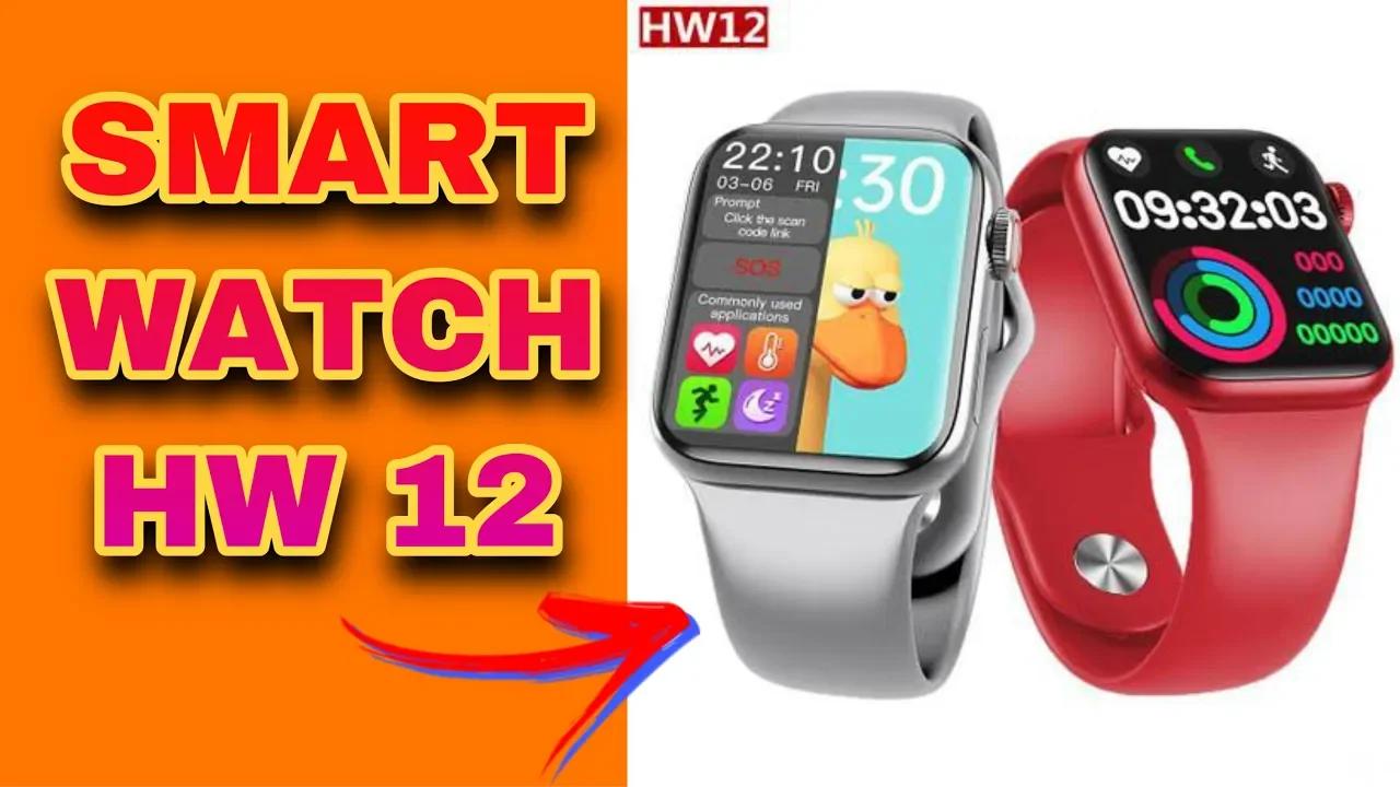 Unboxing do SmartWatch Hw 12 - ( SMARTWATCH HW 12 )