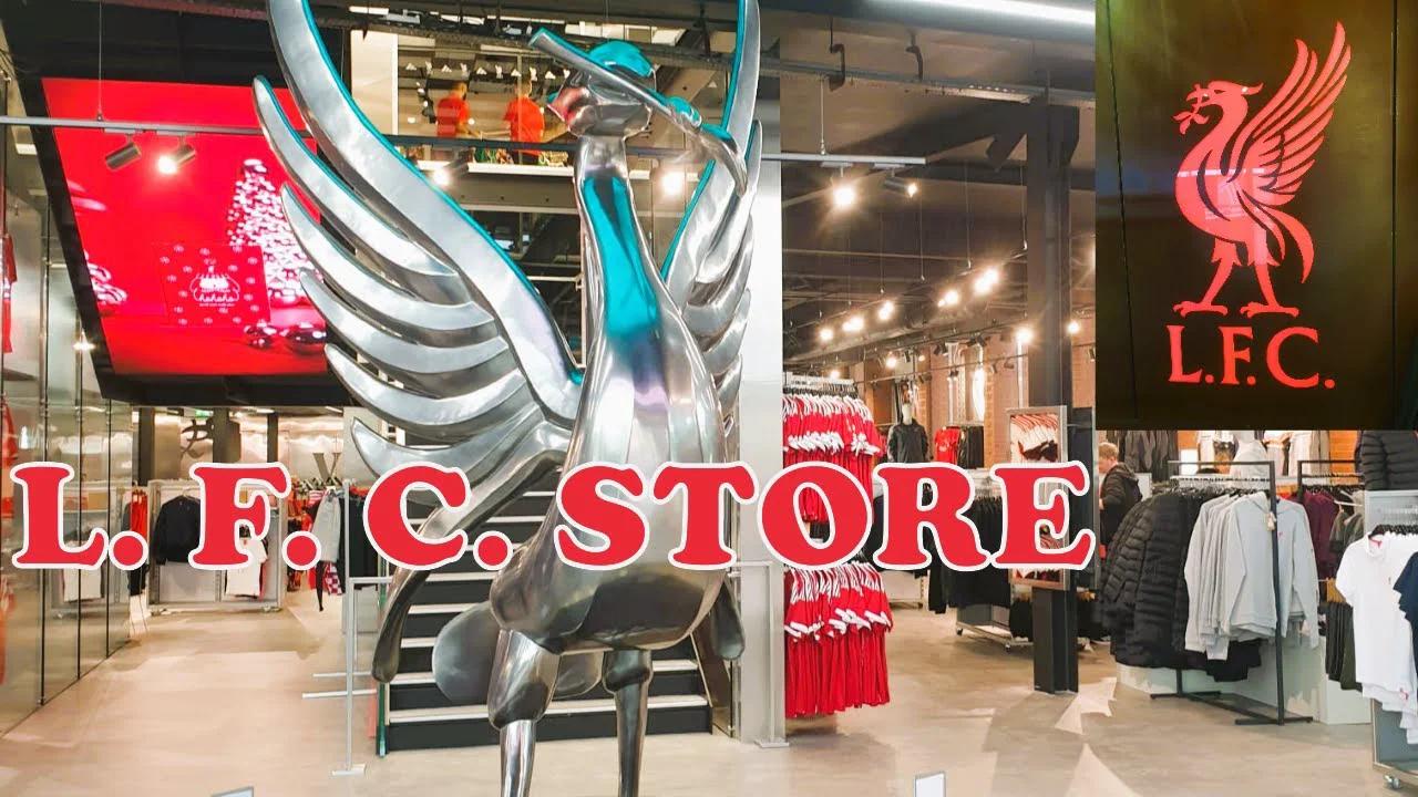 The Official LIVERPOOL FC Store Walkthrough at ANFIELD ⚽️ 🏴󠁧󠁢󠁥󠁮󠁧󠁿