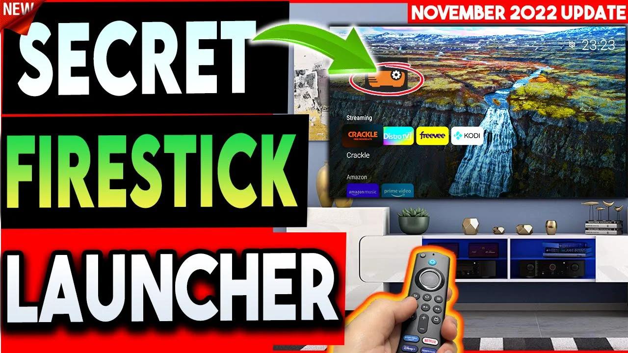🔴SECRET NEW FIRESTICK / ANDROID TV LAUNCHER