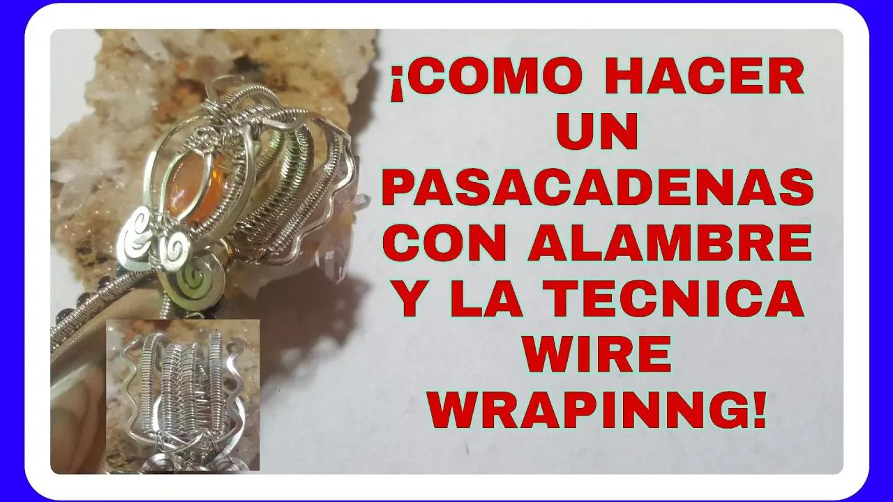 DIY| TUTORIAL PARA PASACADENAS| PASACADENAS| COMO HACER UN PASACADENAS ...