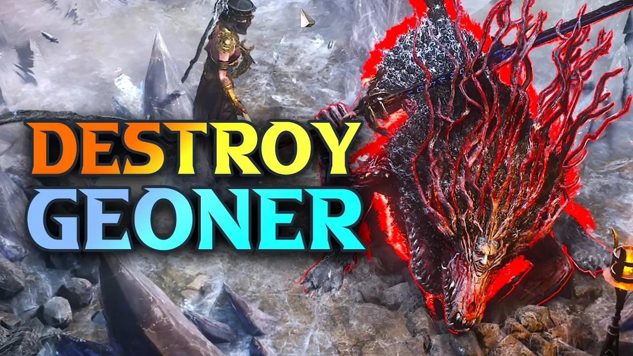 DESTROYING Count Geonor - Path Of Exile 2 Walkthrough - Sorceress Build