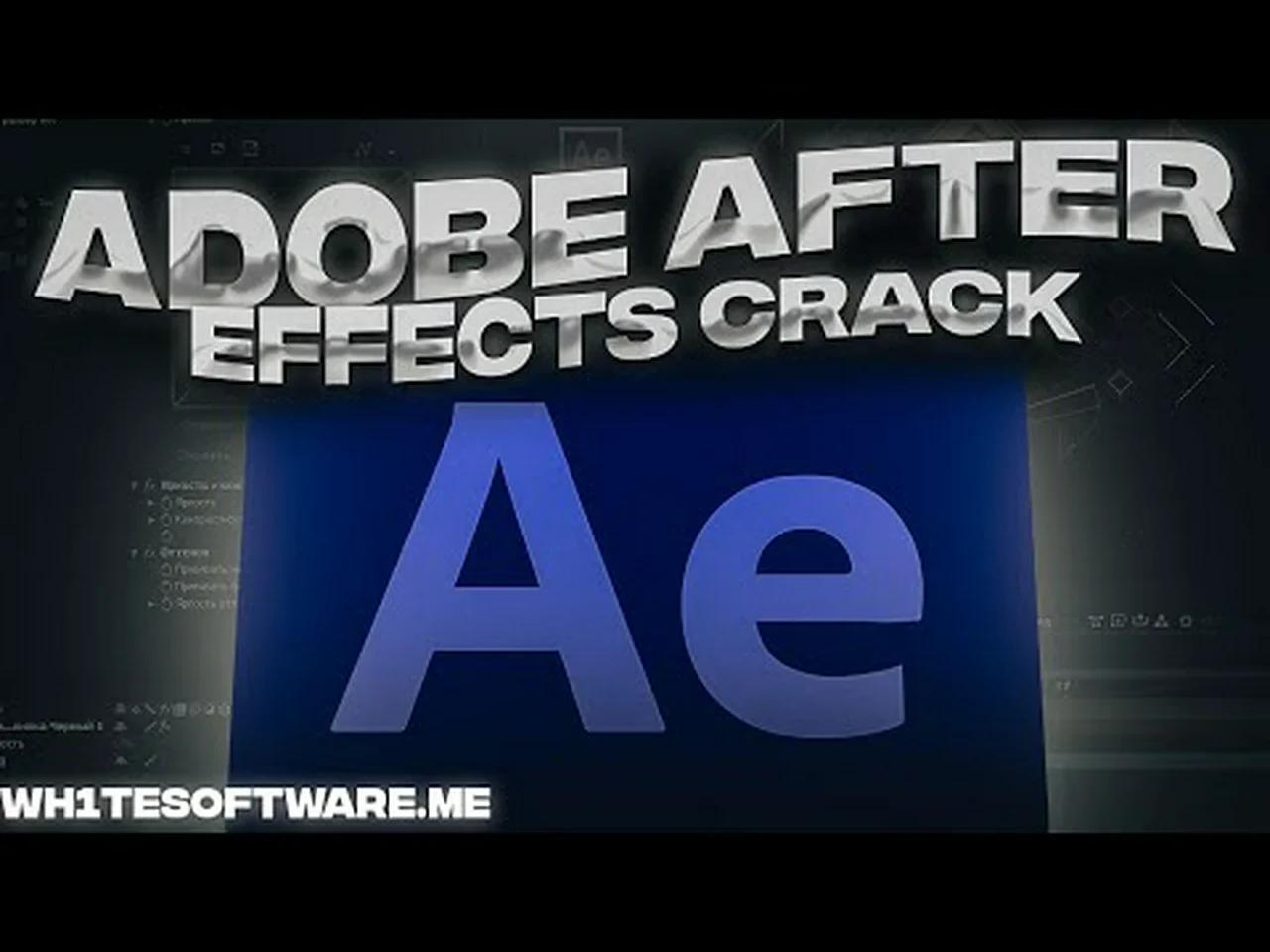 After Effects Crack 2022 Download Free PC - Wh1te Soft - After Effect ...