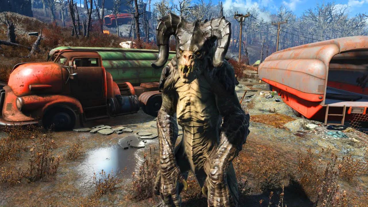 Deathclaw Stalking | Fallout 4 ASMR | Creepy Ambience | 2 Hours