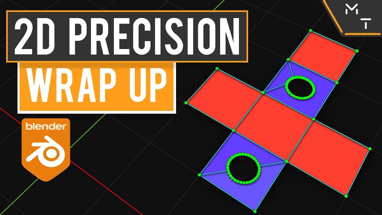2D Precision - Measureit - Export SVG | Blender 2.91 Through Precision Modeling | Part - 15