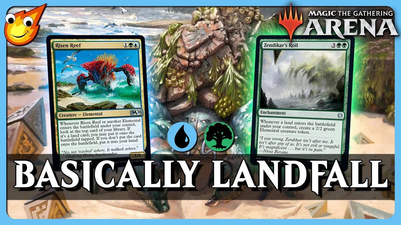 The BEST BUDGET Landfall/Ramp deck for beginners! | No Rares/$18 ...