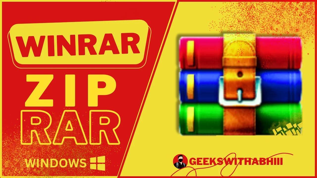 How to Get WinRAR on Windows 10/11 | Download WinRAR for PC/Laptop/Windows