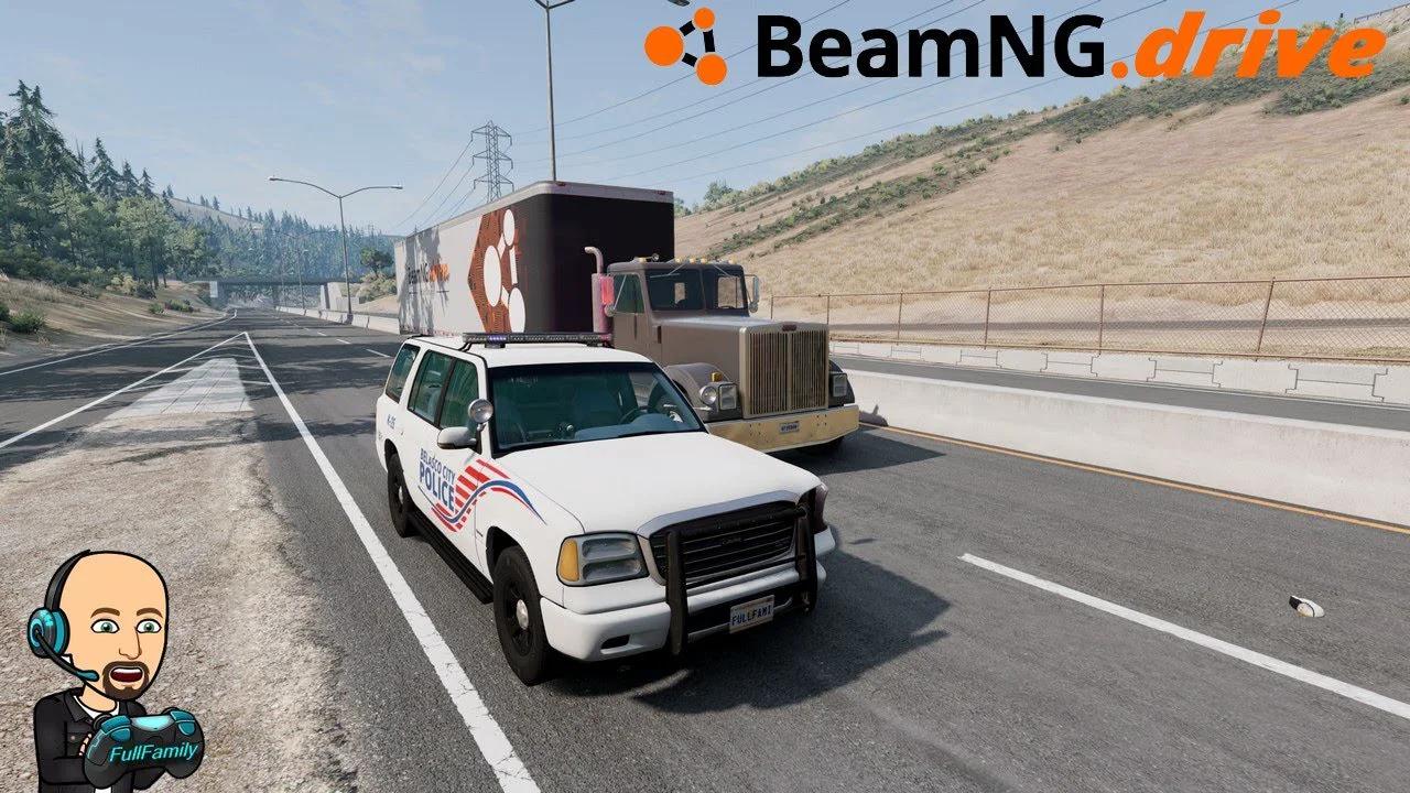 BeamNG Drive [FR] / Petites Courses Poursuites en mode scénario (Flics ...