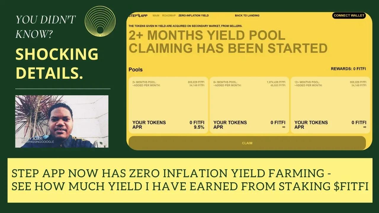 Step App Now Has Zero Inflation Yield Farming - See How Much Yield I ...