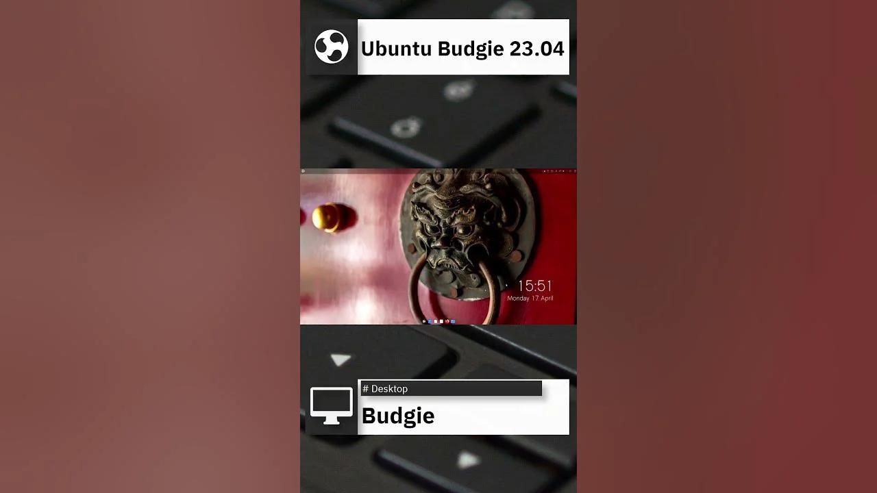Ubuntu Budgie 23.04 Quick Overview #shorts