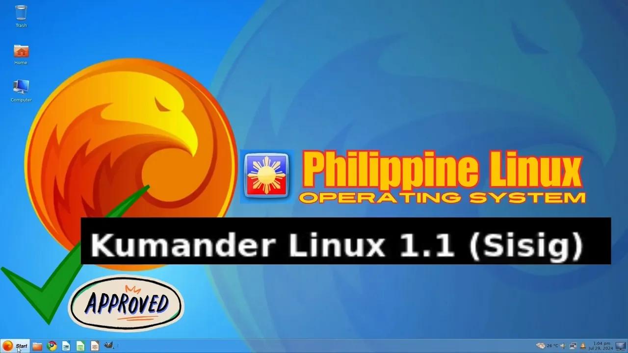 OS - Kumander Linux OS Sisig 1.1
