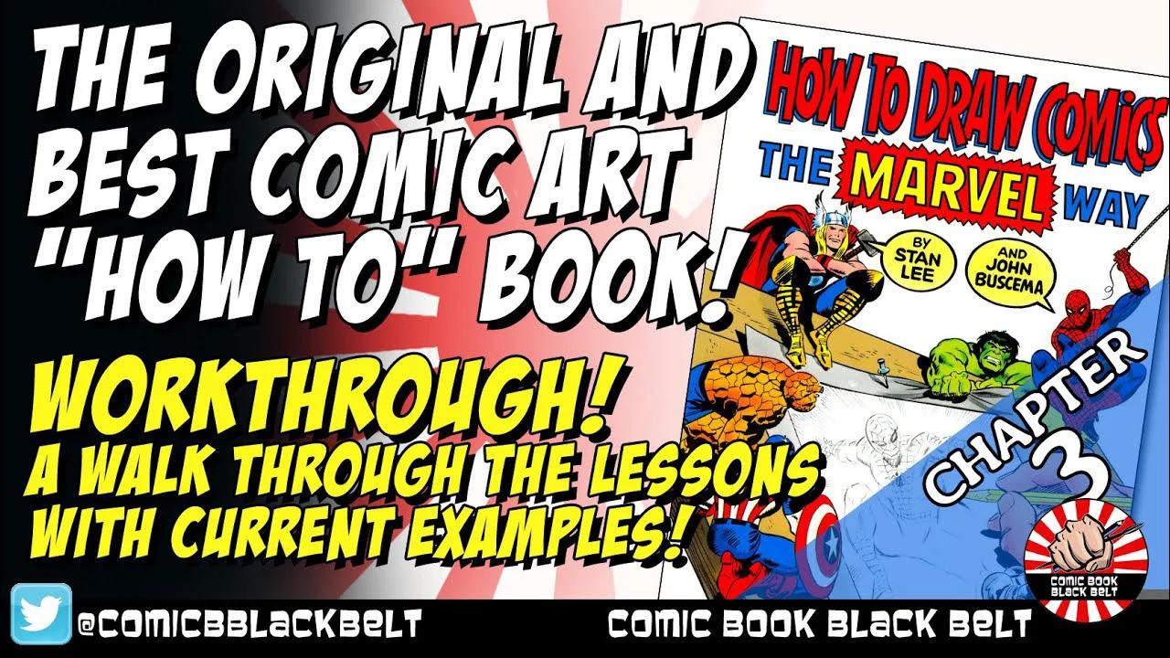 How To Draw Comics The Marvel Way - #StayHome #WithMe - Working through ...