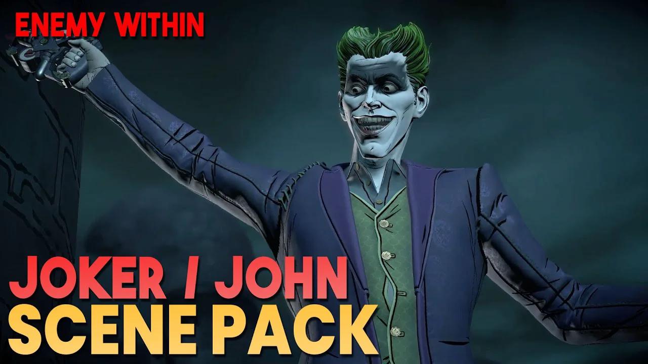 Joker/John Scene Pack || Batman: The Enemy Within (1080p, 60FPS)