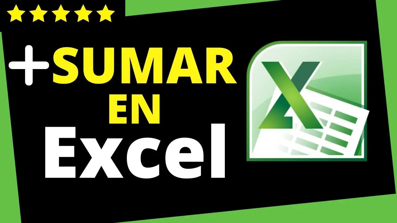 Cómo SUMAR en EXCEL varias celdas 【 MICROSOFT EXCEL TUTORIAL