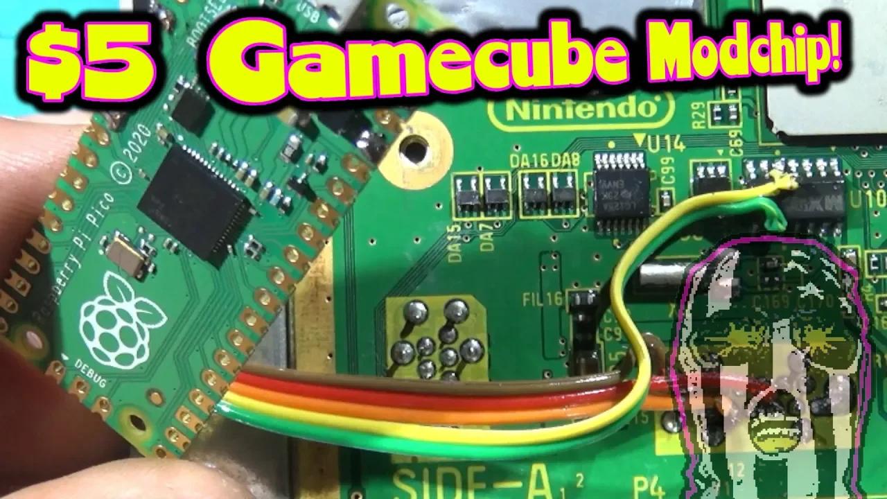 $5 Gamecube IPL Modchip?! Picoboot Dol-001 + Dol-101 Installation ... $5 Gamecube IPL Modchip?! Picoboot Dol-001 + Dol-101 Installation ...