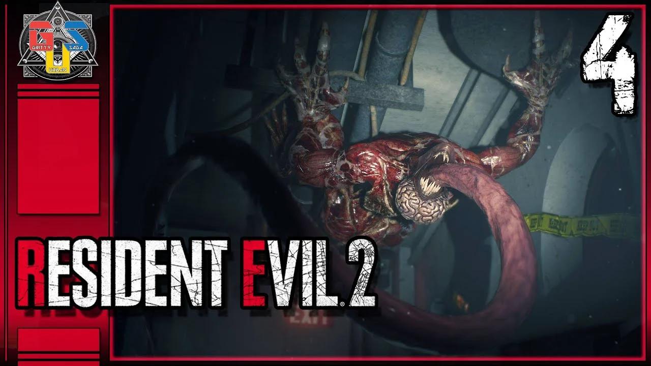 RESIDENT EVIL 2 REMAKE WALKTHROUGH PART 4 - THE NEW ENEMY
