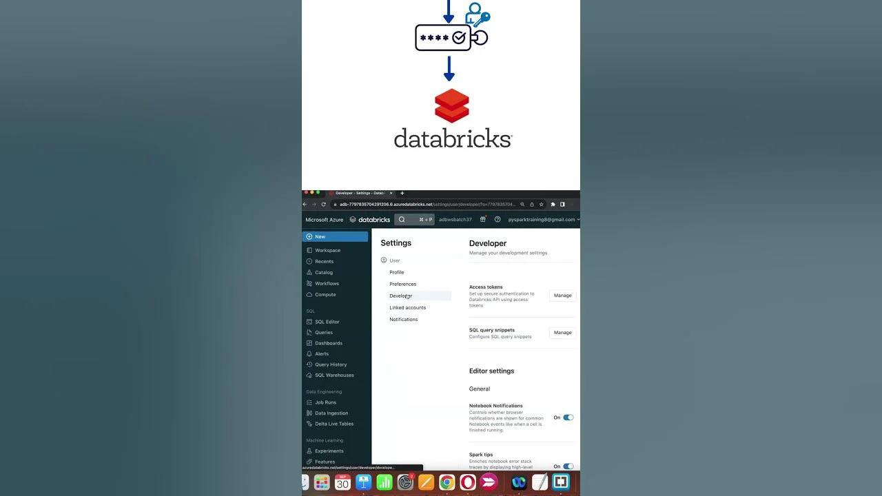 How To Create A Databricks Access Token Databricks Accesstokens 9503