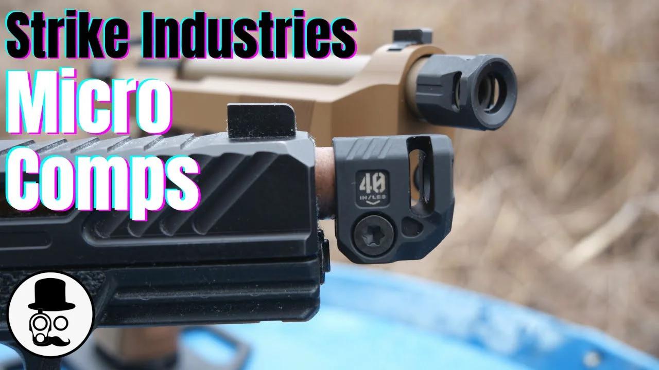 Strike Industries Micro Thread Compensators - Quad Comp, Circle Comp