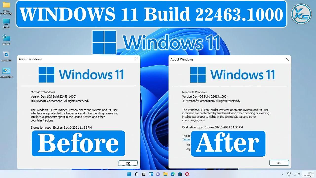 Windows 11 Build 22463 - Taskbar Fixed, New Icon in Audio Settings & Fixes