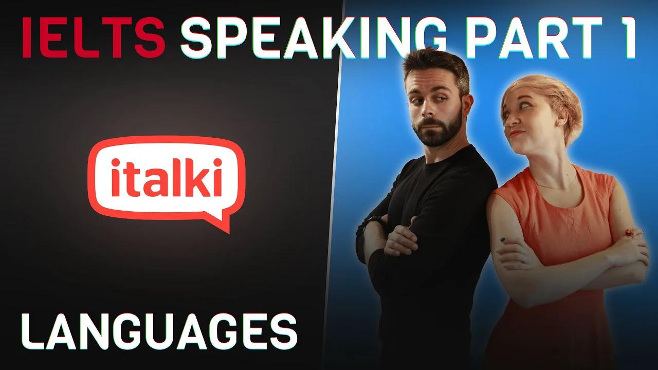 Model Answers and Vocabulary | IELTS Speaking Part 1 | Languages 🀄