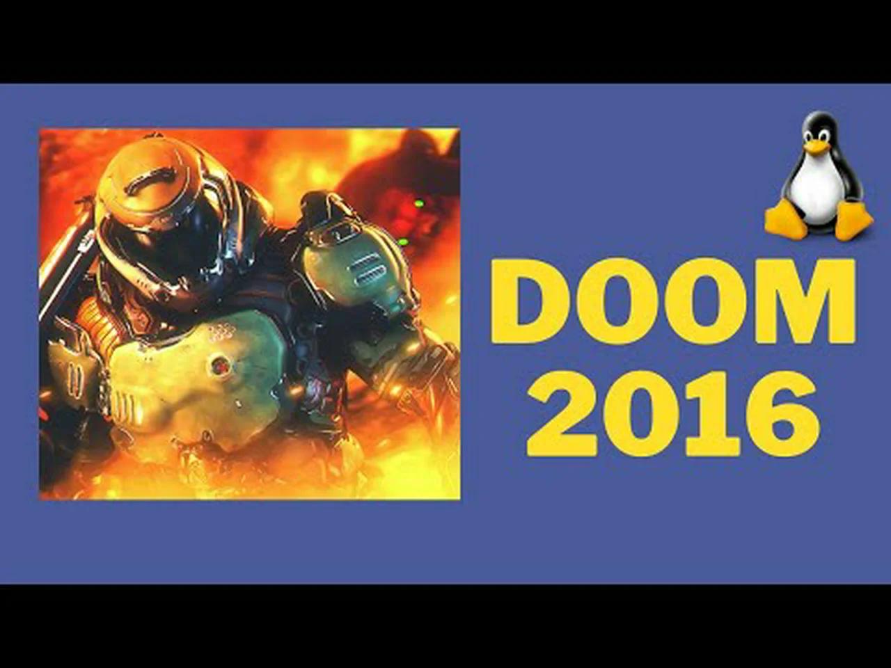 DOOM 2016 | Linux | High and Ultra settings - FSR
