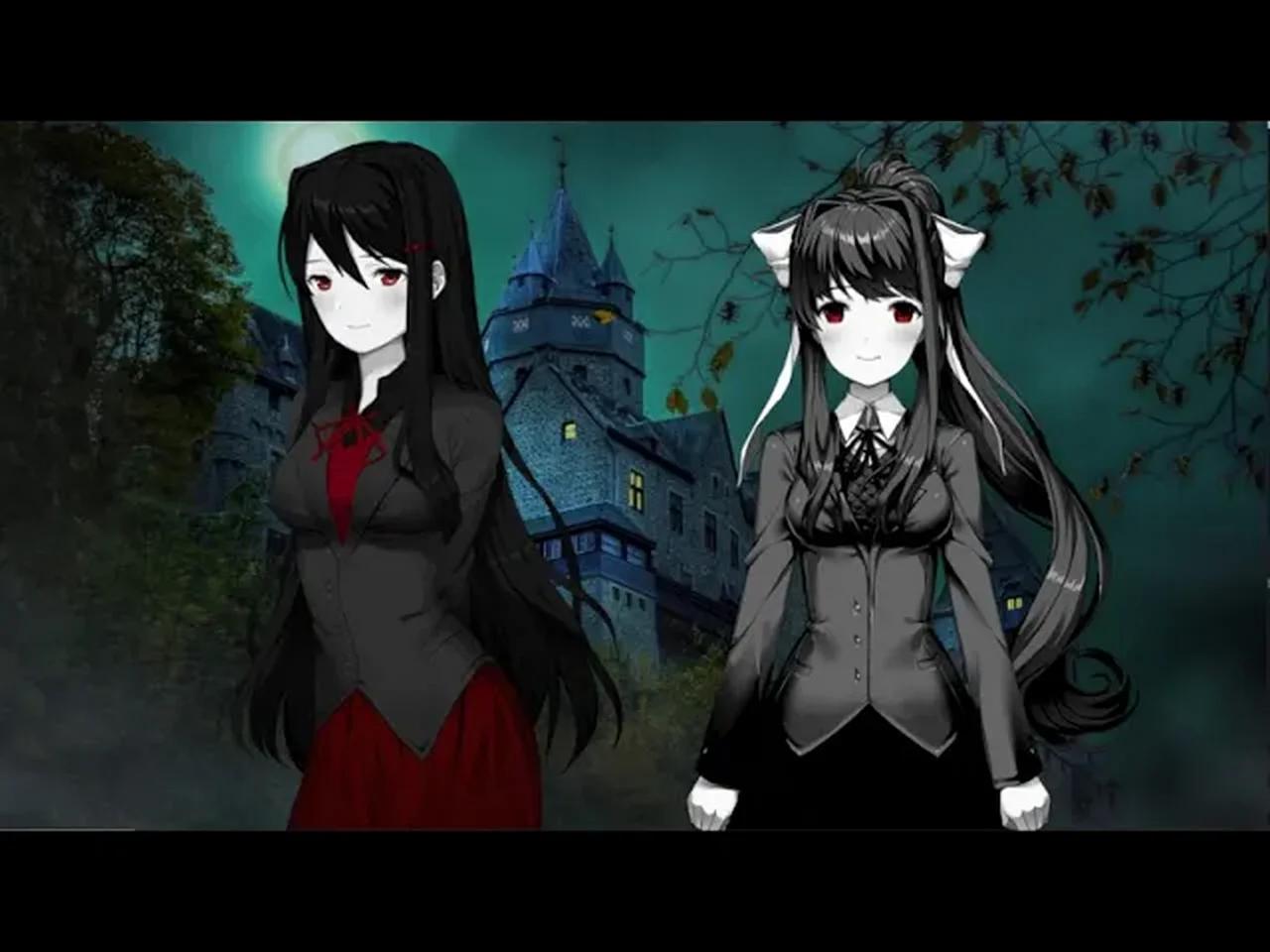 Monika & Yuri As Vampires- A DDLC Fan Mod