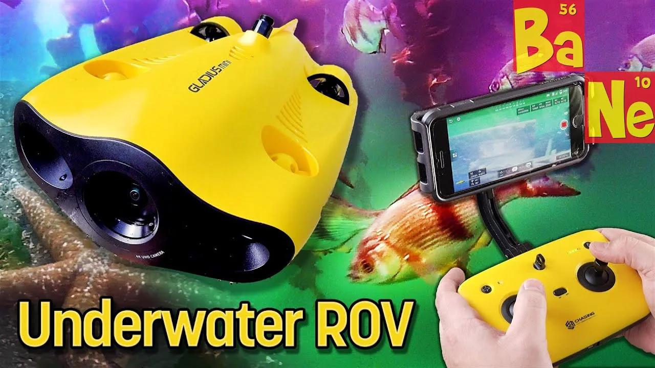 Chasing Gladius Mini 4K ROV is all the fun of scuba without getting wet