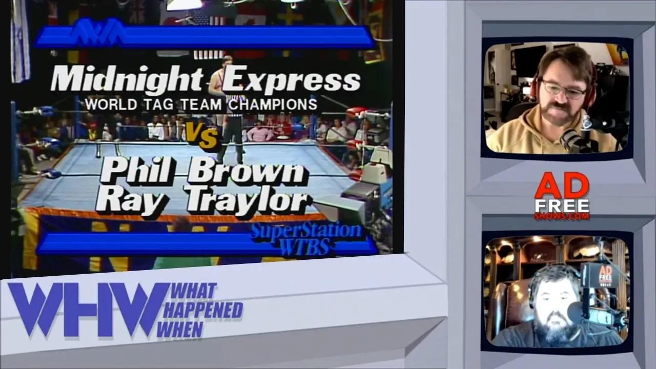 Tony Schiavone calls the Midnight Express vs Phil Brown & Ray Traylor