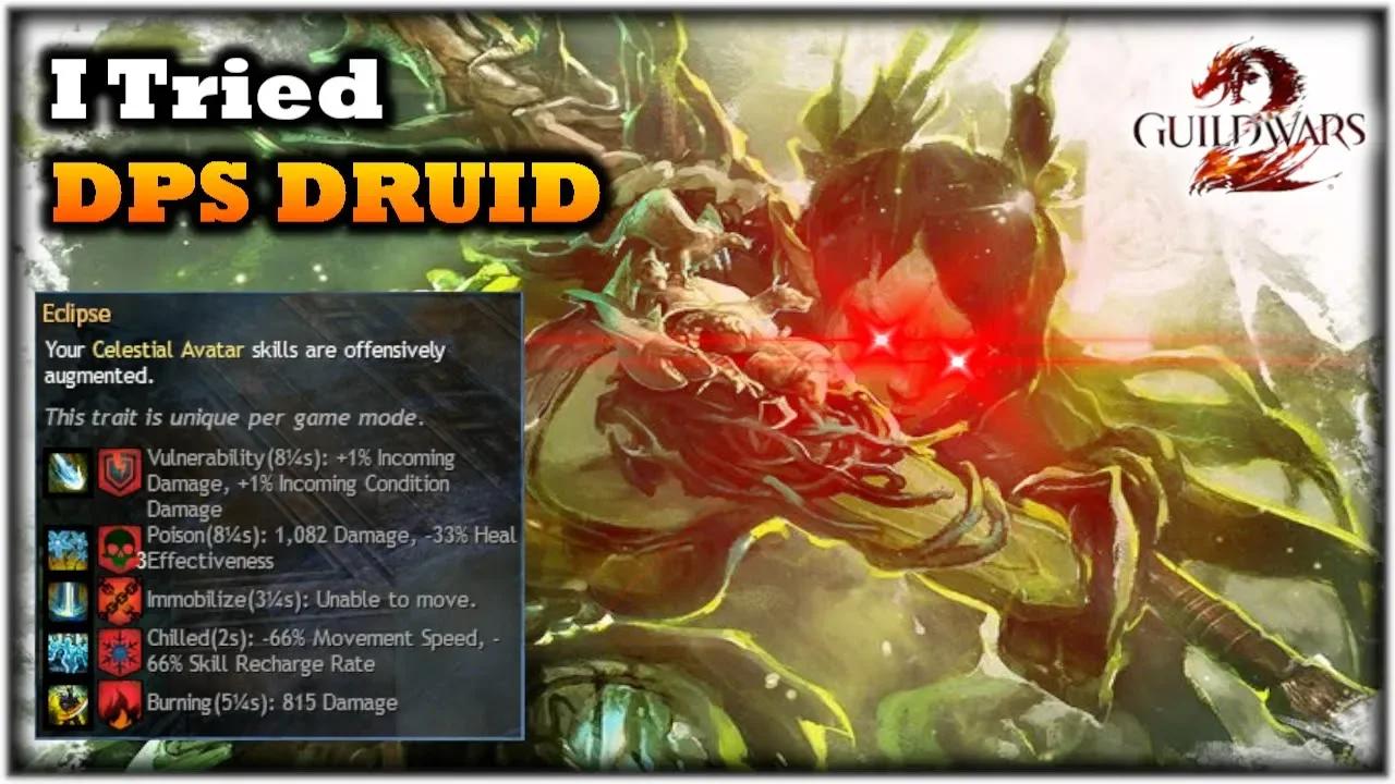 I Tried DPS DRUID in Guild Wars 2 - Thoughts