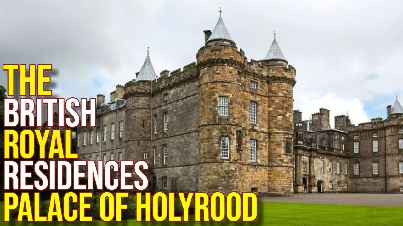Inside Palace of Holyrood, Edinburgh, Scotland