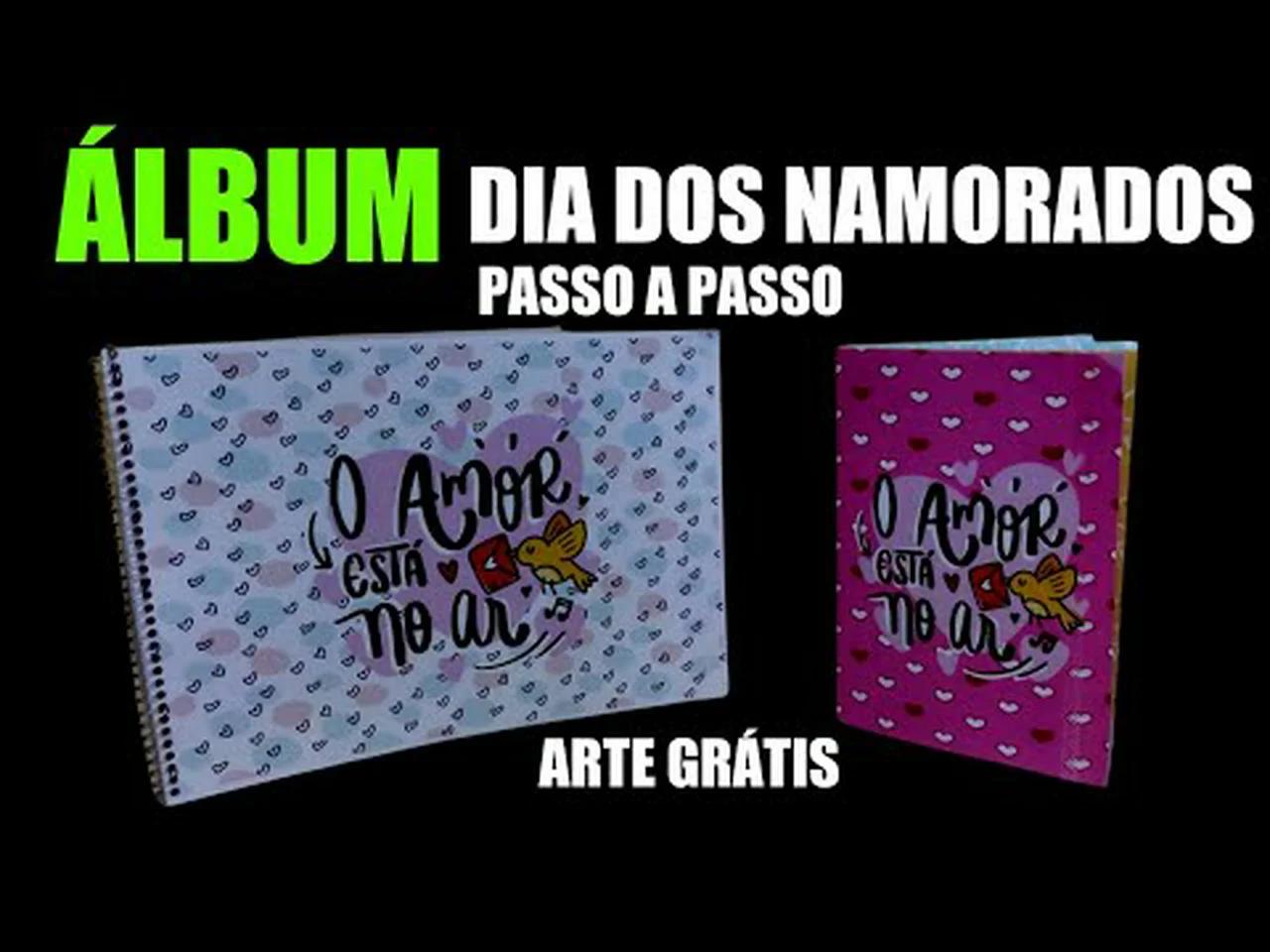COMO FAZER ALBUM DIA DOS NAMORADOS