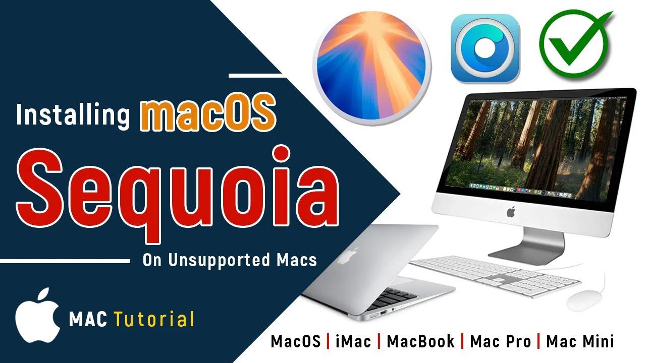 Install Macos Sequoia On Unsupported Macs Opencore Legacy Patcher 20