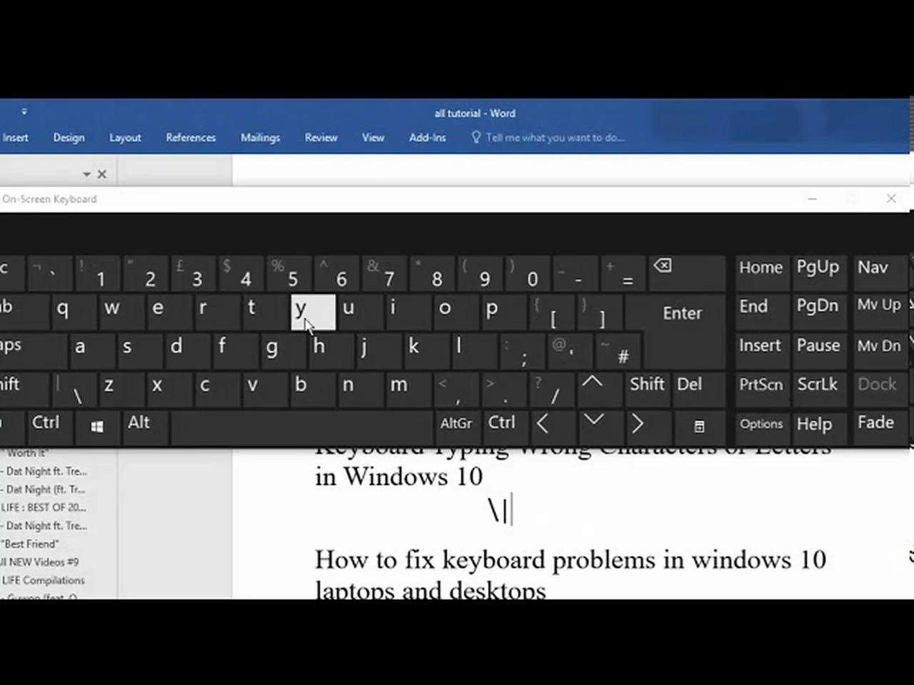 How to fix keyboard problems in laptops and desktops || Keyboard Typing Wrong Characters