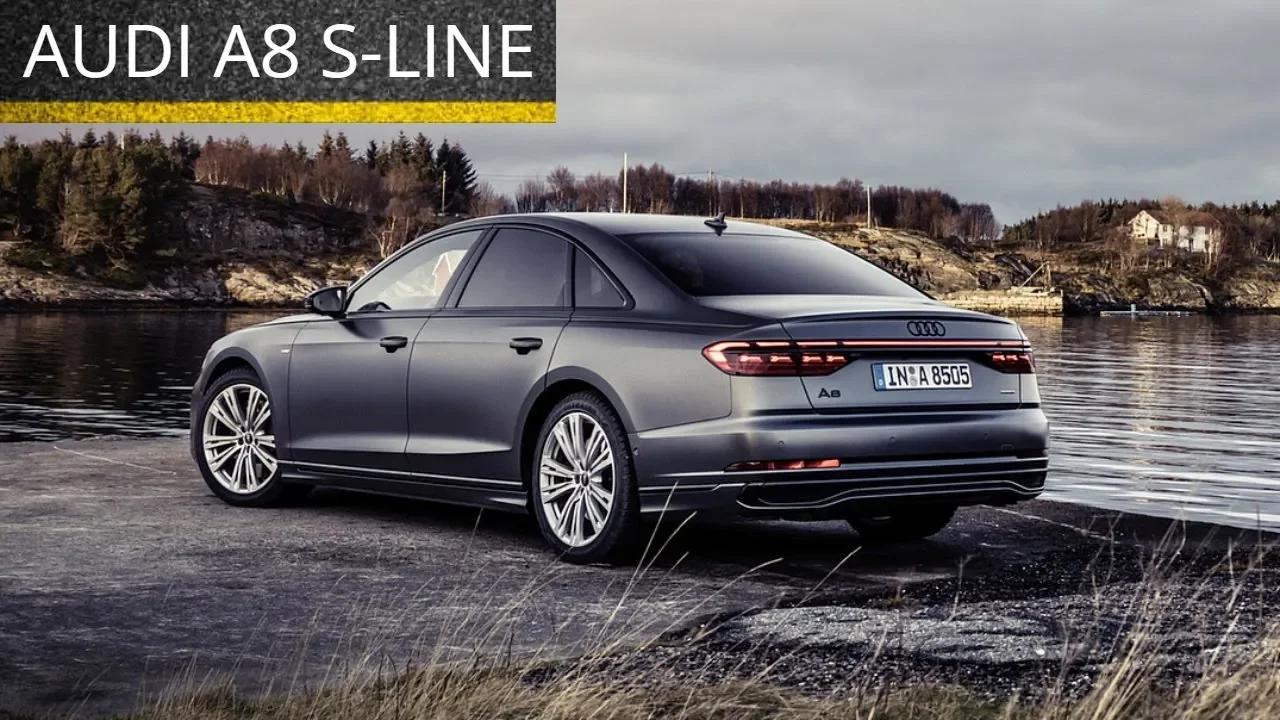 Nuevo Audi A8 S-Line 2022 - Exterior, interior y conducción