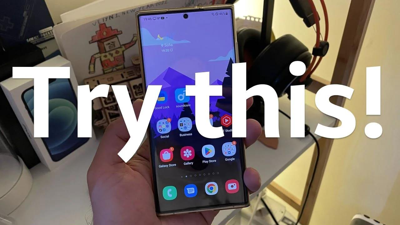 Samsung One UI - NEW TIP to optimize ANIMATIONS!